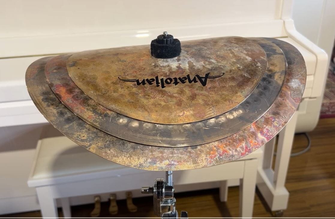 Anatolian Stack Cymbal Set, 11" 13" 15" from Anatolian