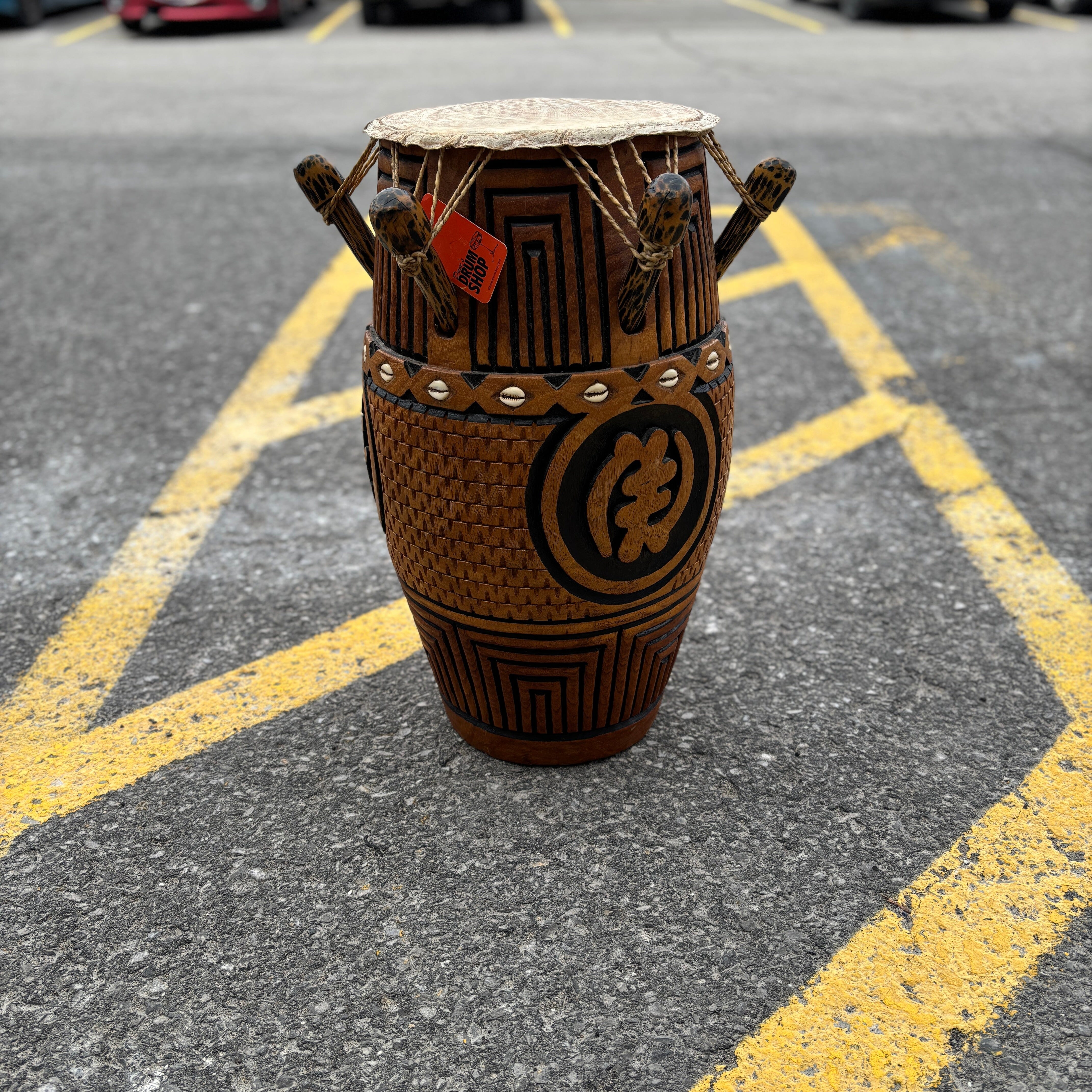 Ghana Kpanlogo with Decorative Shells from Not specified