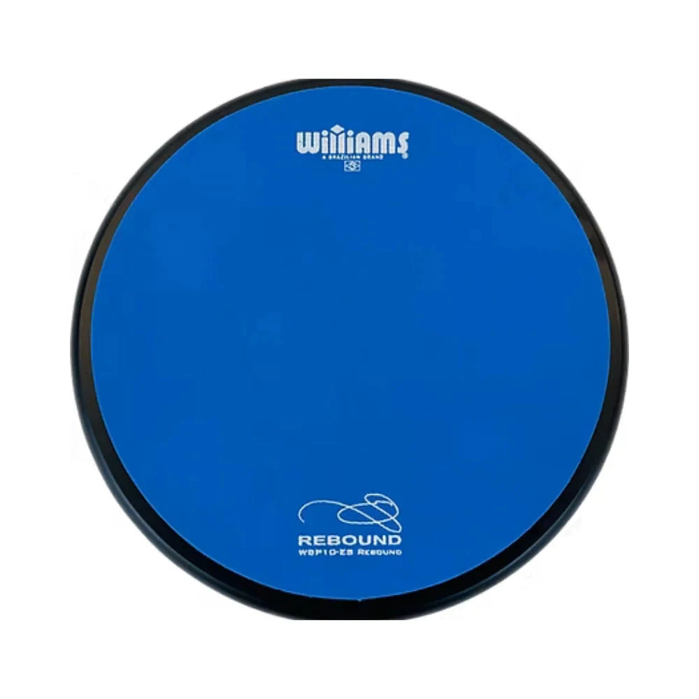 Williams 10" Rebound Practice Pads, Ébano Santos Series, Mid Low Tuning ...